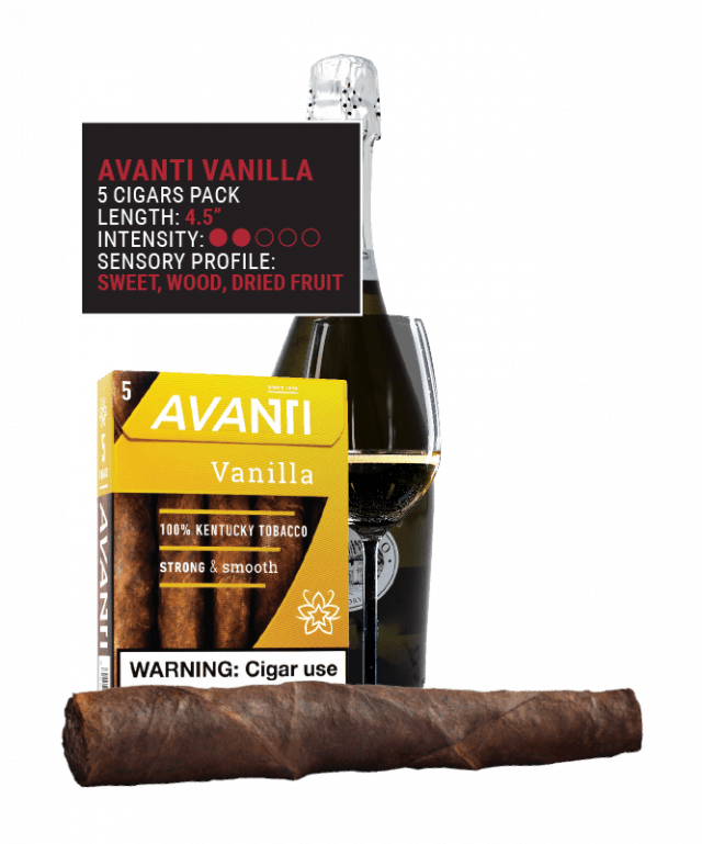 Bring Out the Best in Dry & Sparkling White Wines - Avanti Cigar